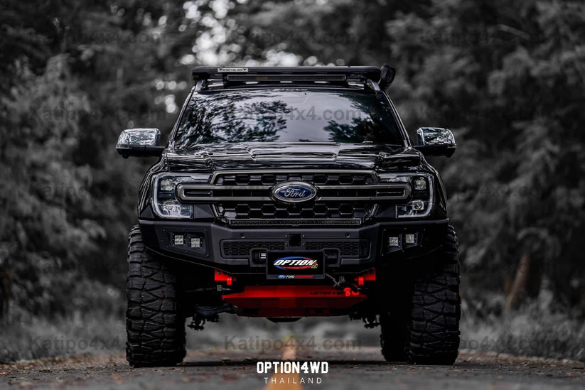 NEXT-GEN 2022+ OP-V2 SUPREME FRONT WINCH BAR - FORD RANGER & EVEREST ...