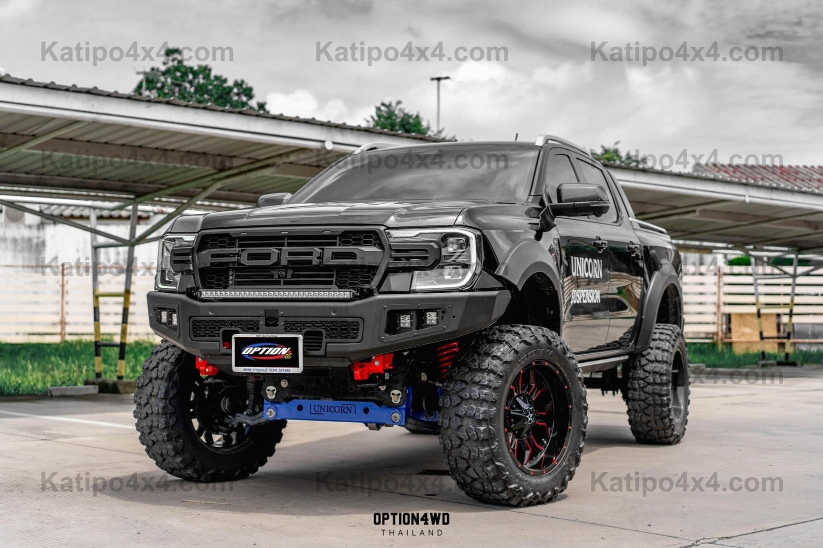 NEXT-GEN 2022+ OP-V2 SUPREME FRONT WINCH BAR - FORD RANGER & EVEREST ...