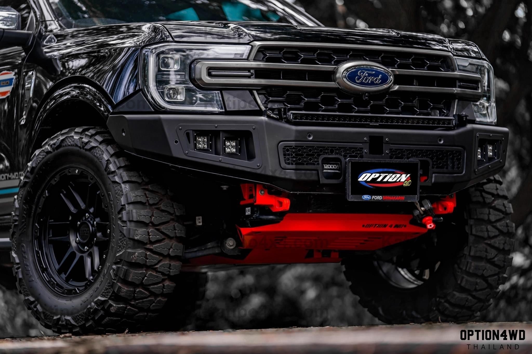 NEXT-GEN 2022+ OP-V2 SUPREME FRONT WINCH BAR - FORD RANGER & EVEREST ...