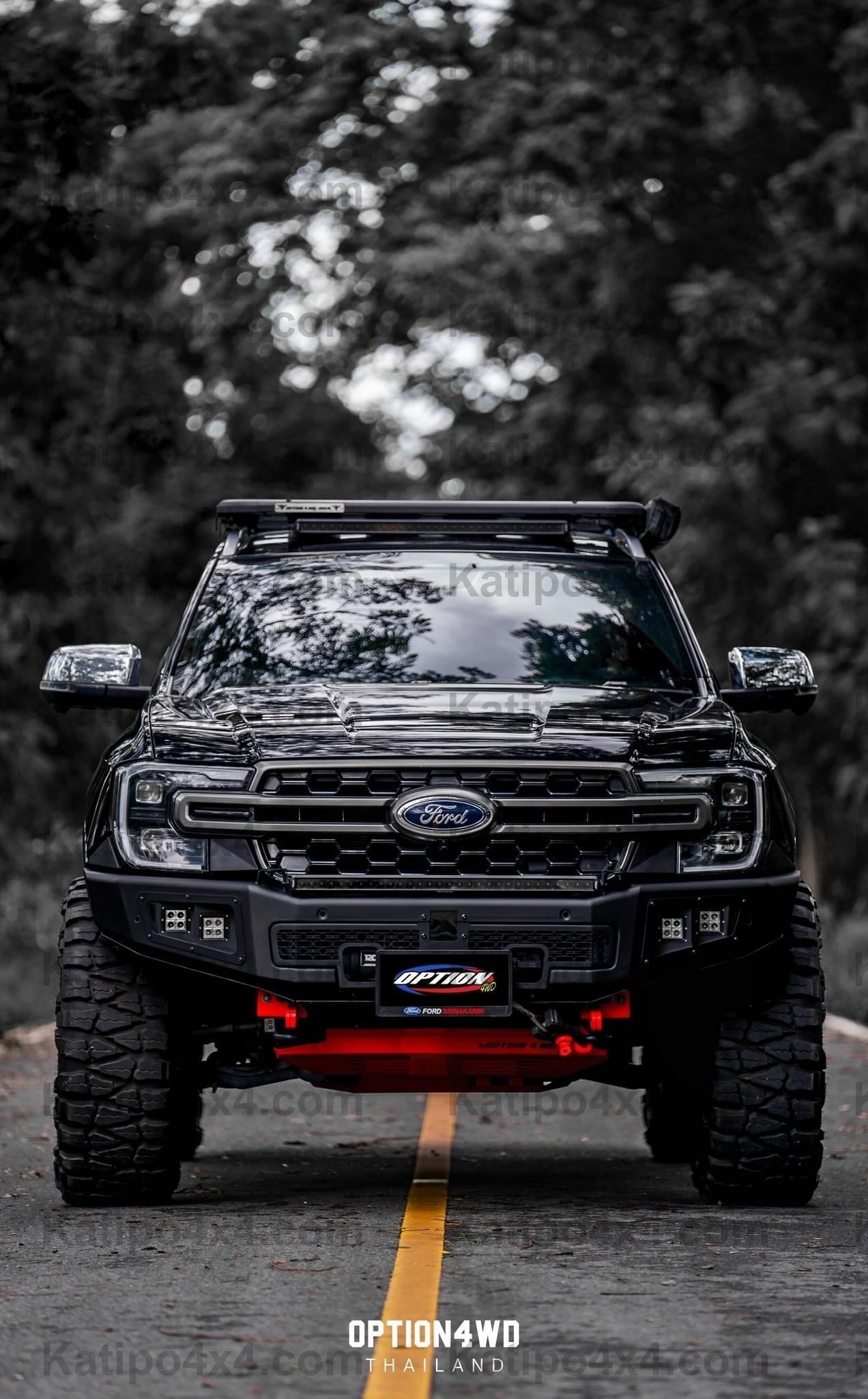 NEXT-GEN 2022+ OP-V2 SUPREME FRONT WINCH BAR - FORD RANGER & EVEREST ...